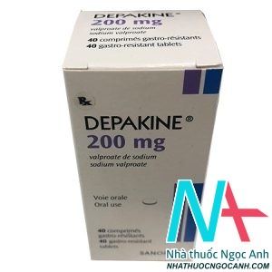 Thuốc Depakine 200mg: Công dụng, liều dùng, tác dụng phụ, giá bán