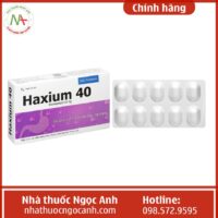 Thuốc Haxium 40 DHG là thuốc gì, tác dụng gì, giá bao nhiêu, mua ở đâu