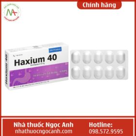 Thuốc Haxium 40 DHG là thuốc gì, tác dụng gì, giá bao nhiêu, mua ở đâu