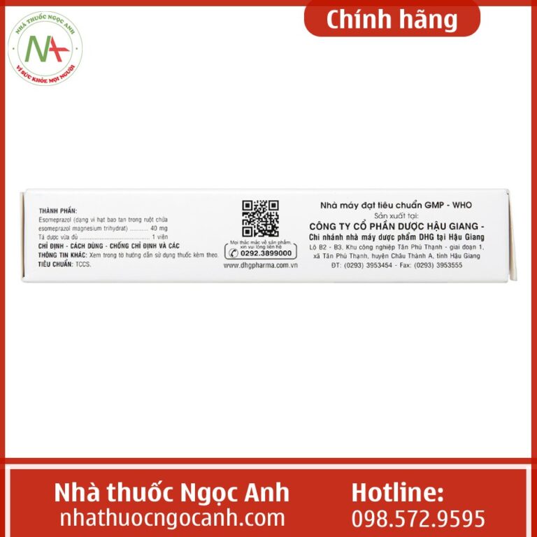 Thuốc Haxium 40 DHG là thuốc gì, tác dụng gì, giá bao nhiêu, mua ở đâu