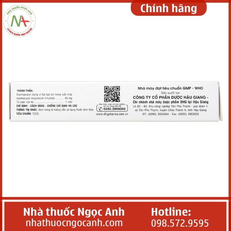 Thuốc Haxium 40 DHG là thuốc gì, tác dụng gì, giá bao nhiêu, mua ở đâu
