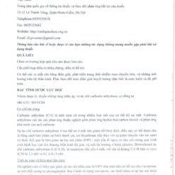 Thuốc Azopt 1%: Công dụng, liều dùng,, giá bán, mua ở đâu