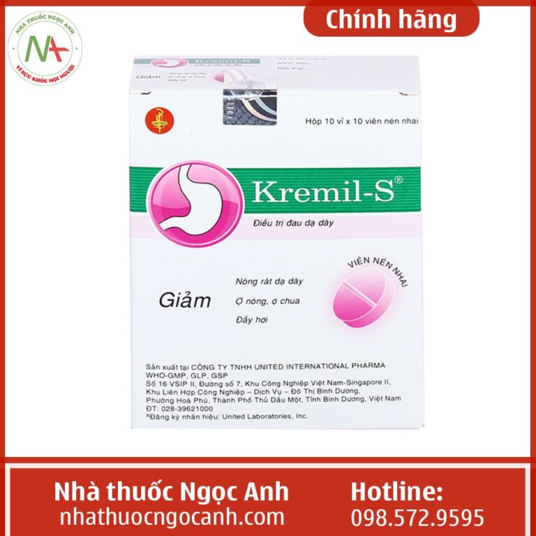 Thuốc Kremil-S bầu dùng được không, giá bao nhiêu, mua ở đâu?