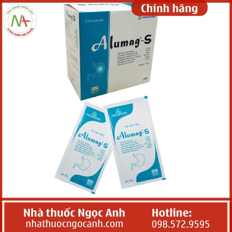 Thuốc Alumag-S 15g uống như thế nào, giá bao nhiêu, mua ở đâu?