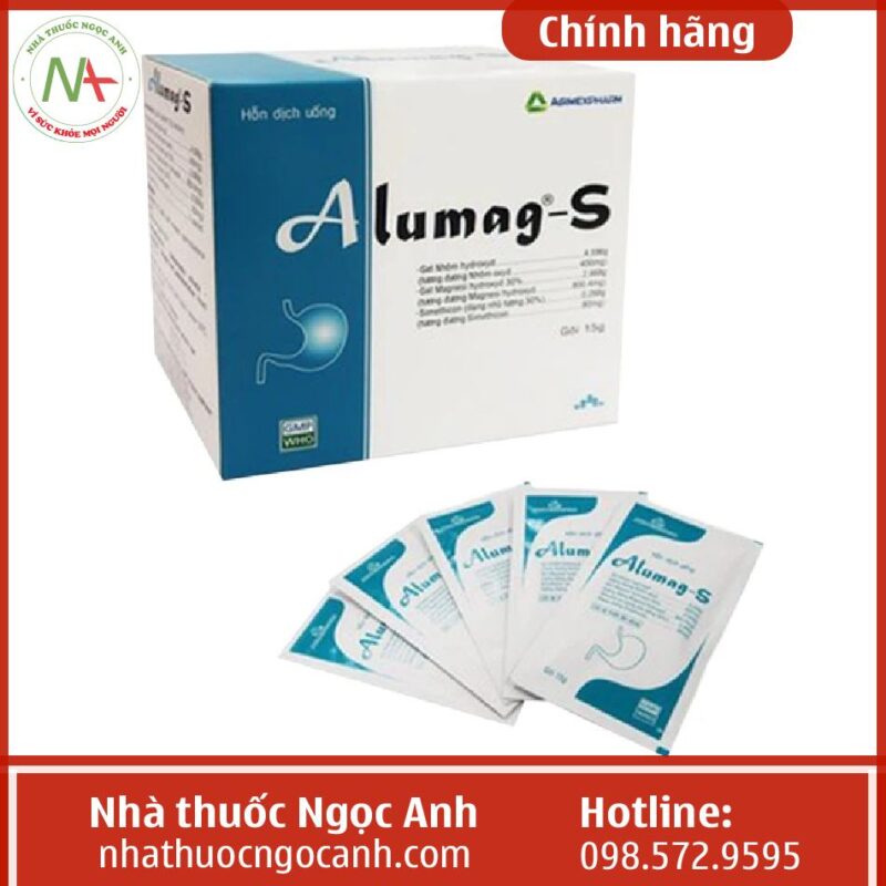 Thuốc Alumag-S 15g uống như thế nào, giá bao nhiêu, mua ở đâu?