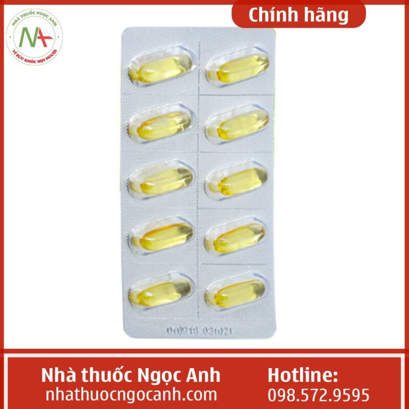 Thuốc Ediva E vitamin E 400 IU có tác dụng gì, giá bao nhiêu, mua ở đâu
