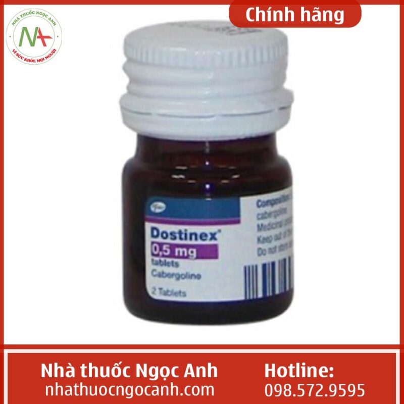 Thuốc Dostinex 0.5mg là thuốc gì, có tác dụng gì, giá bao nhiêu, mua ở đâu
