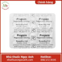 Thuốc Propain 500mg là thuốc gì, tác dụng gì, giá bao nhiêu, mua ở đâu?