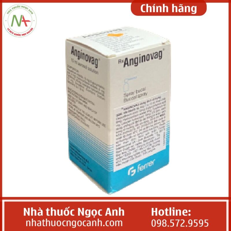 Thuốc Anginovag: Công dụng, liều dùng, lưu ý tác dụng phụ