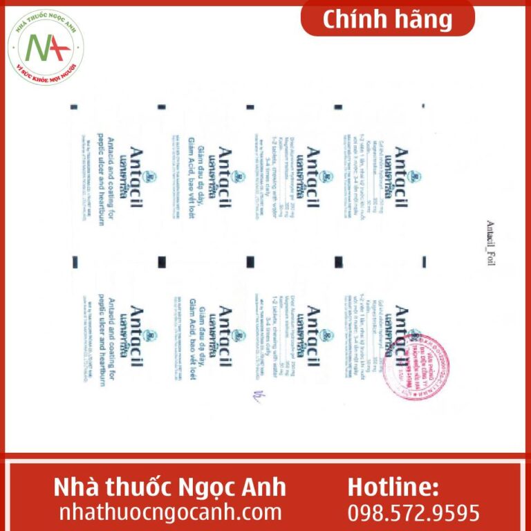 Thuốc Antacil có dùng được cho bà bầu không, giá bao nhiêu, mua ở đâu