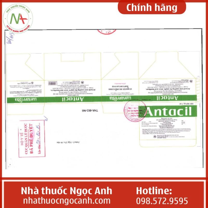 Thuốc Antacil có dùng được cho bà bầu không, giá bao nhiêu, mua ở đâu
