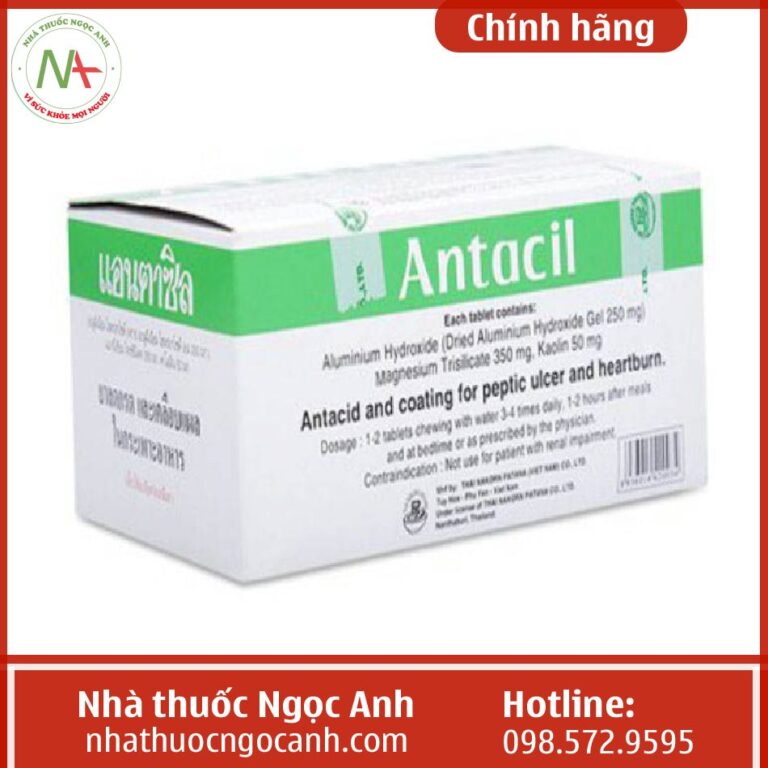 Thuốc Antacil có dùng được cho bà bầu không, giá bao nhiêu, mua ở đâu