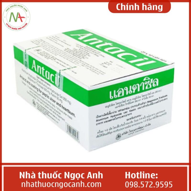Thuốc Antacil có dùng được cho bà bầu không, giá bao nhiêu, mua ở đâu