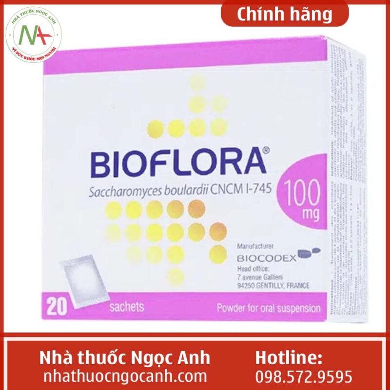Thuốc Bioflora 100mg uống trước hay sau ăn, giá bao nhiêu, mua ở đâu