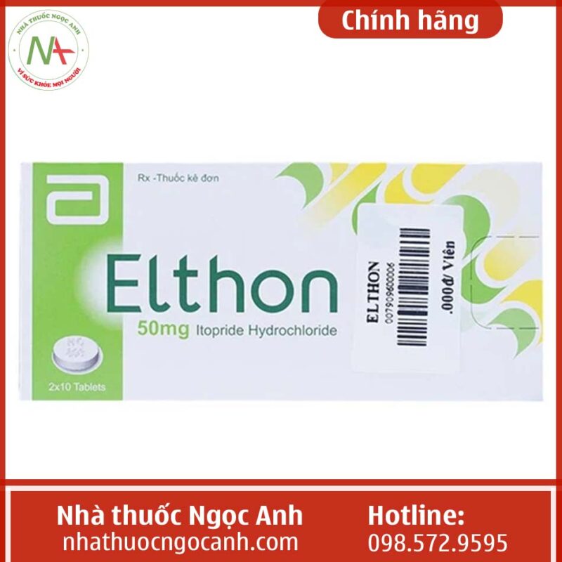 Thuốc Elthon 50mg uống trước hay sau ăn, giá bao nhiêu, mua ở đâu
