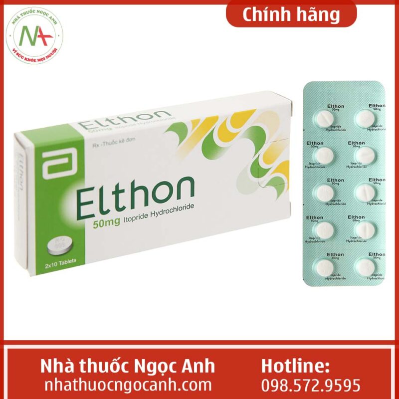 Thuốc Elthon 50mg uống trước hay sau ăn, giá bao nhiêu, mua ở đâu