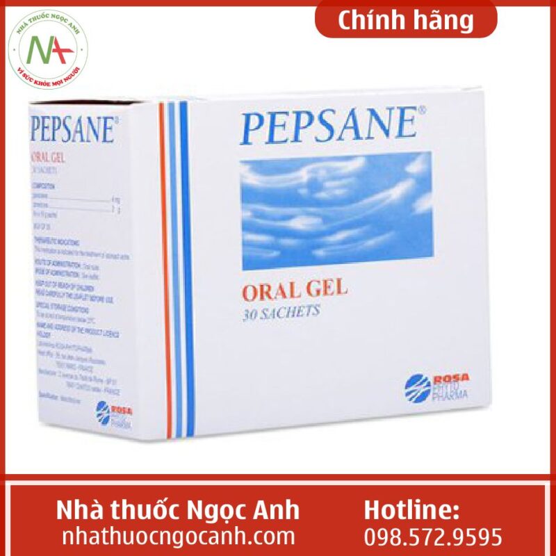 Thuốc Pepsane Oral Gel có tác dụng gì, mua ở đâu, giá bao nhiêu