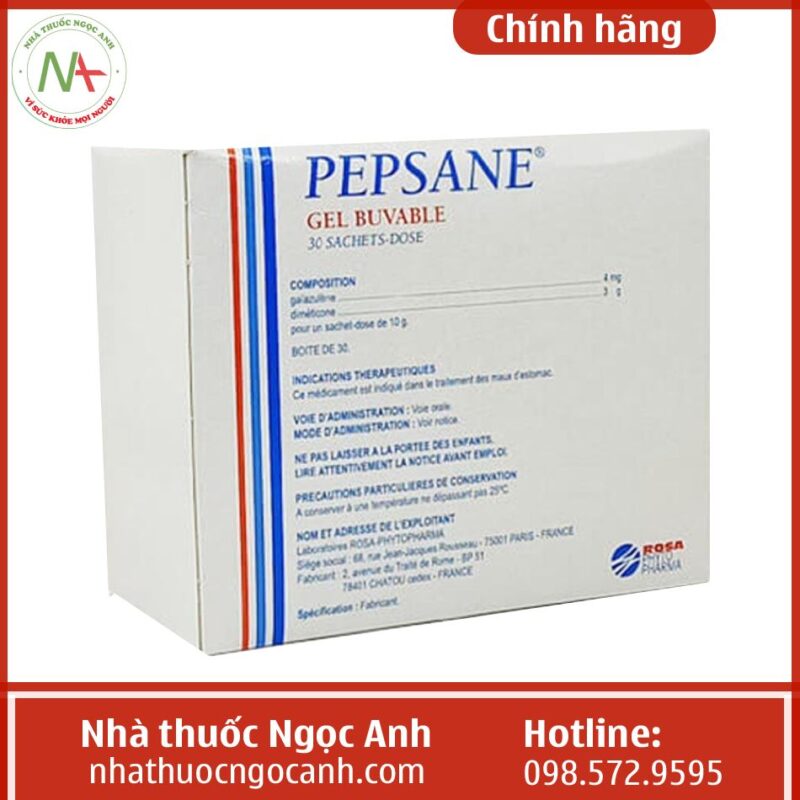 Thuốc Pepsane Oral Gel có tác dụng gì, mua ở đâu, giá bao nhiêu