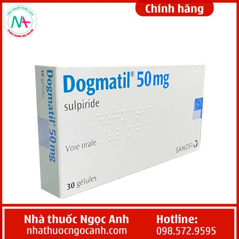 Thuốc Dogmatil 50mg là thuốc gì, uống lúc nào, giá bao nhiêu, mua ở đâu