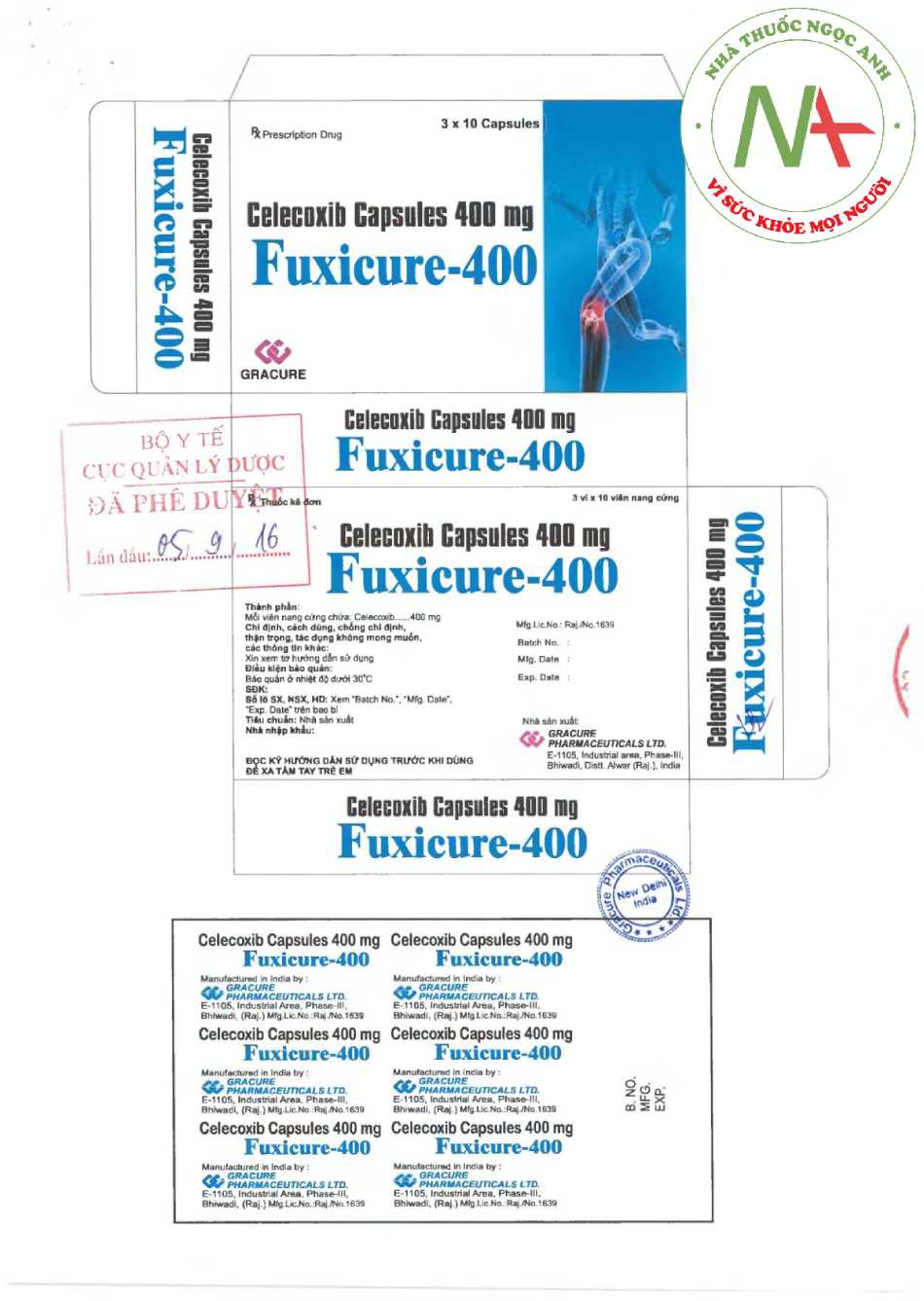 Thuốc Fuxicure là thuốc gì, tác dụng gì, giá bao nhiêu, mua ở đâu?