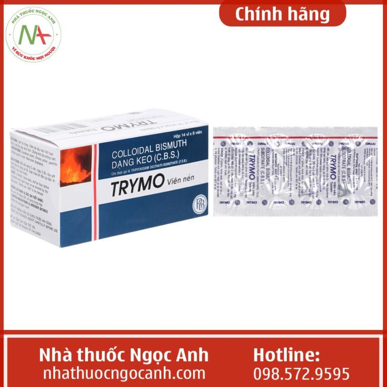 Thuốc Trymo tablets uống trước hay sau ăn, giá bao nhiêu, mua ở đâu