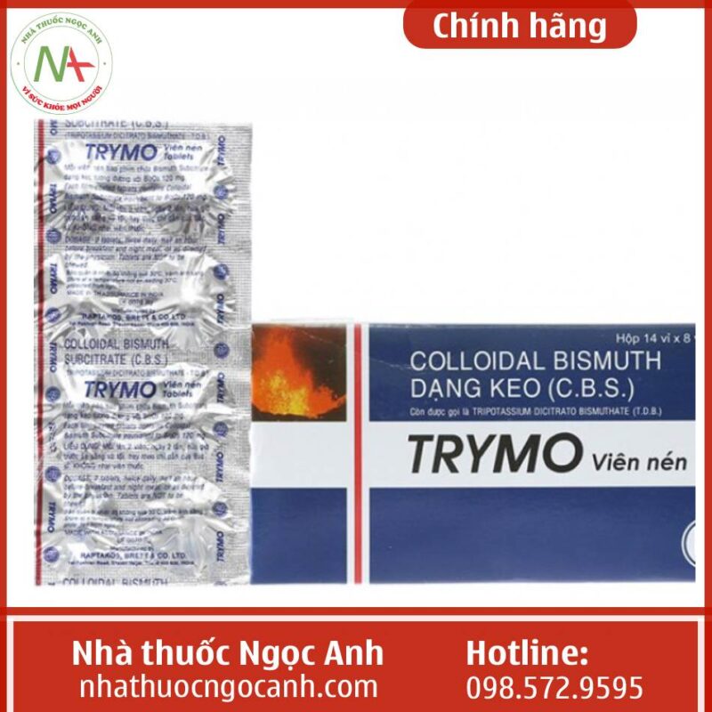 Thuốc Trymo tablets uống trước hay sau ăn, giá bao nhiêu, mua ở đâu