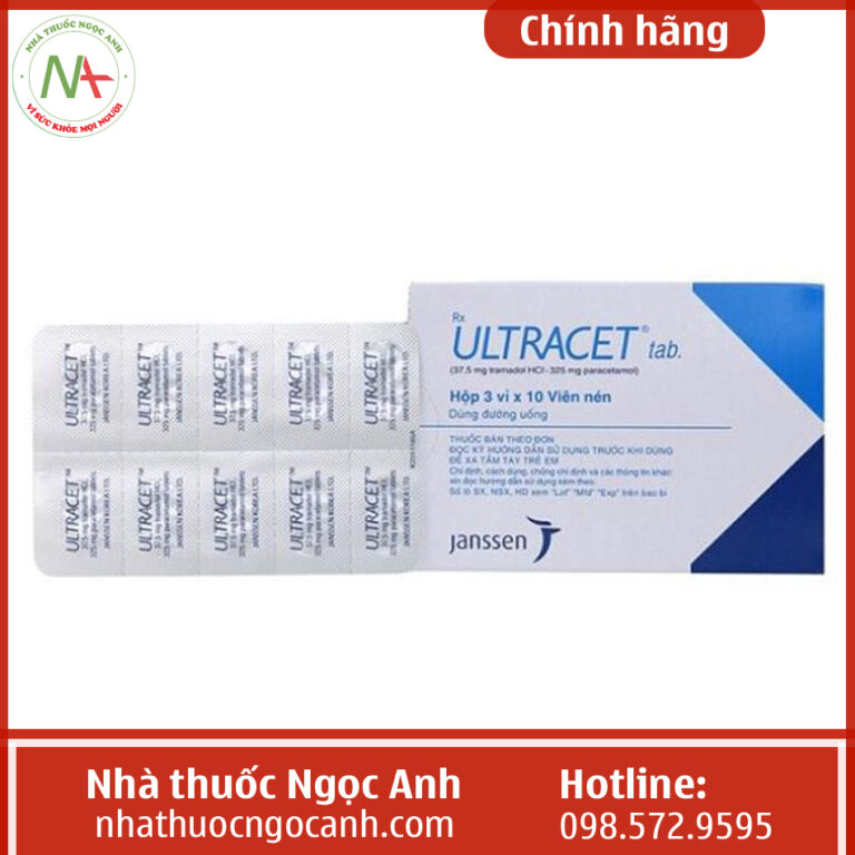 Thuốc Ultracet uống nhiều có tốt không, giá bao nhiêu, mua ở đâu?