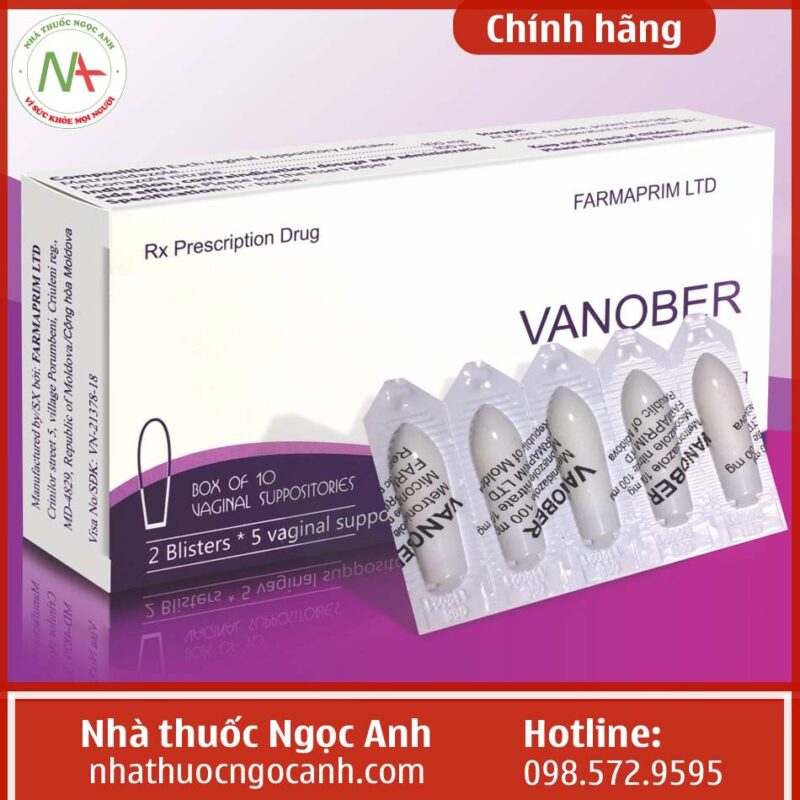 Thuốc đặt Vanober có cho bà bầu không, giá bao nhiêu, mua ở đâu