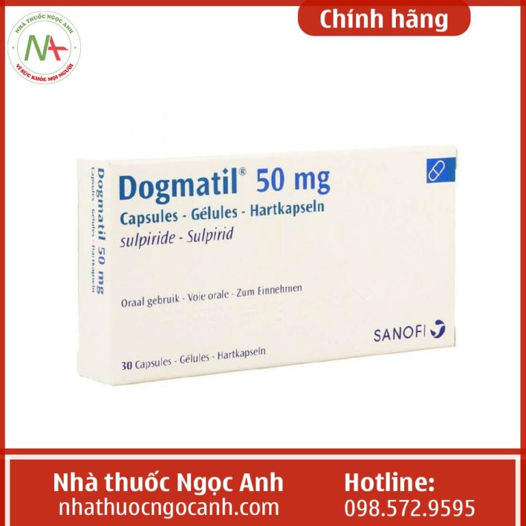 Thuốc Dogmatil 50mg là thuốc gì, uống lúc nào, giá bao nhiêu, mua ở đâu