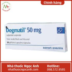 Thuốc Dogmatil 50mg: Công dụng, liều dùng, tác dụng phụ, giá bán