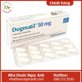 Thuốc Dogmatil 50mg: Công dụng, liều dùng, tác dụng phụ, giá bán