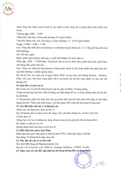 Thuốc Flazole 100 là thuốc gì, có tác dụng gì, giá bao nhiêu, mua ở đâu