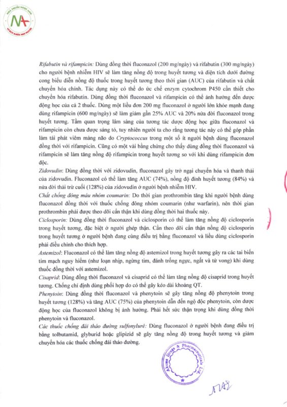 Thuốc Flazole 100 là thuốc gì, có tác dụng gì, giá bao nhiêu, mua ở đâu