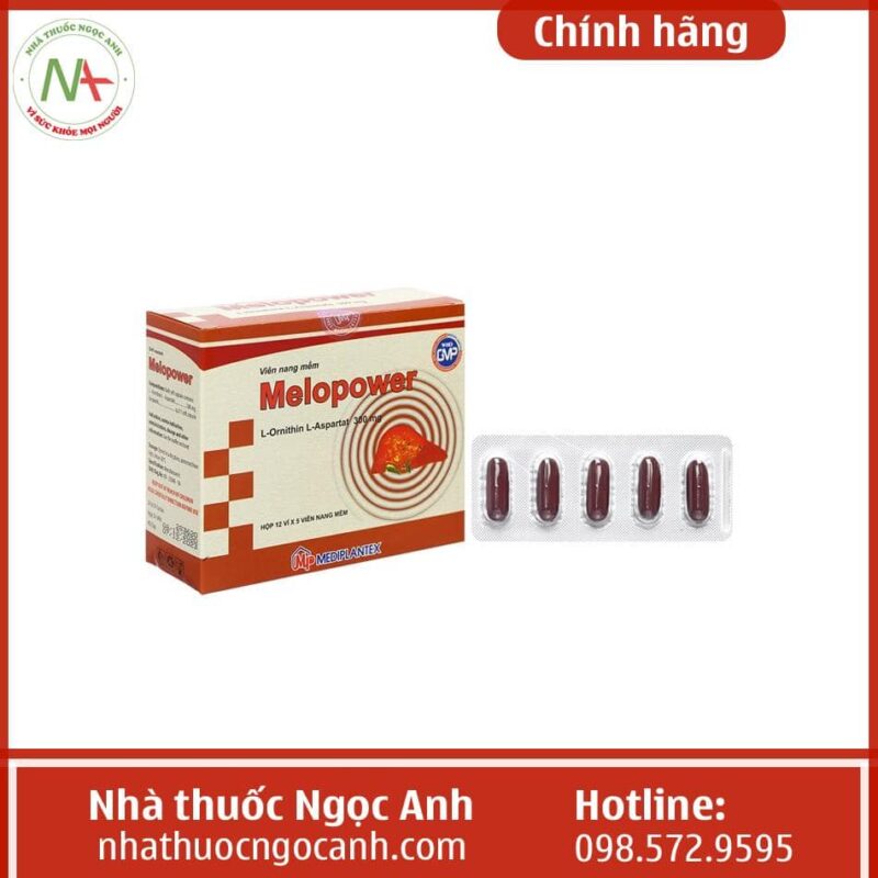 Thuốc Melopower: Công dụng, liều dùng, lưu ý-tác dụng, giá bán