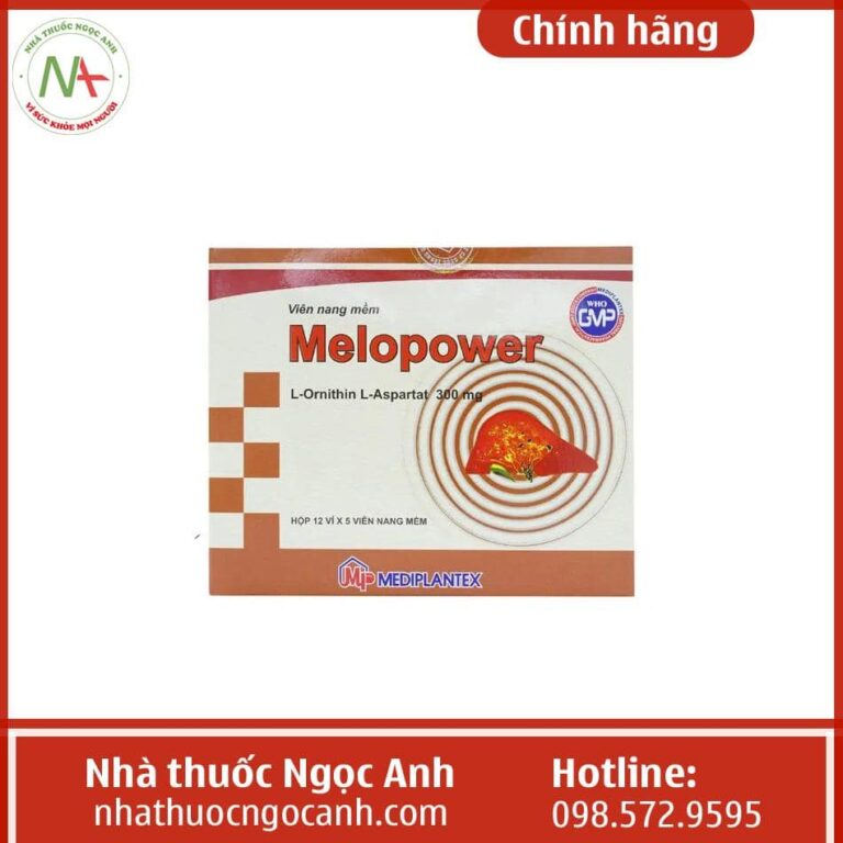 Thuốc Melopower 300mg là thuốc gì, tác dụng gì, giá bao nhiêu, mua ở đâu