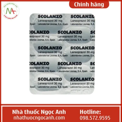 Thuốc Scolanzo 30mg có tác dụng gì, giá bao nhiêu, mua ở đâu?