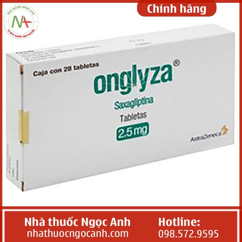 Thuốc Onglyza 2,5mg có tác dụng gì, giá bao nhiêu, mua ở đâu?