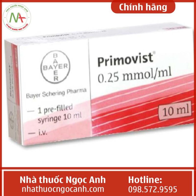 Thuốc Primovist là thuốc gì, có tác dụng gì, giá bao nhiêu, mua ở đâu?