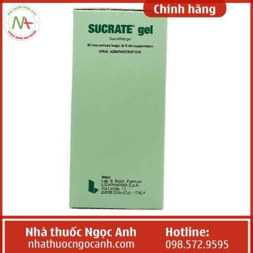 Thuốc Sucrate Gel uống trước hay sau ăn, giá bao nhiêu, mua ở đâu