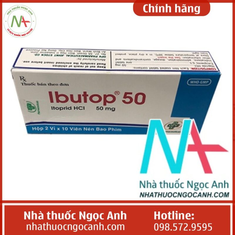 Thuốc Ibutop 50mg: Công dụng, liều dùng, giá bán, mua ở đâu