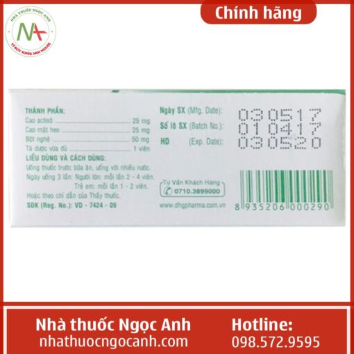 Thuốc Choliver là thuốc gì, có tác dụng gì, giá bao nhiêu, mua ở đâu?
