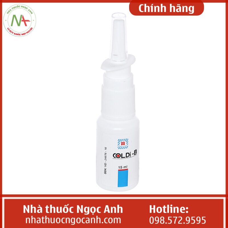 Thuốc Coldi-B 15ml dùng cho trẻ mấy tuổi, giá bao nhiêu, mua ở đâu