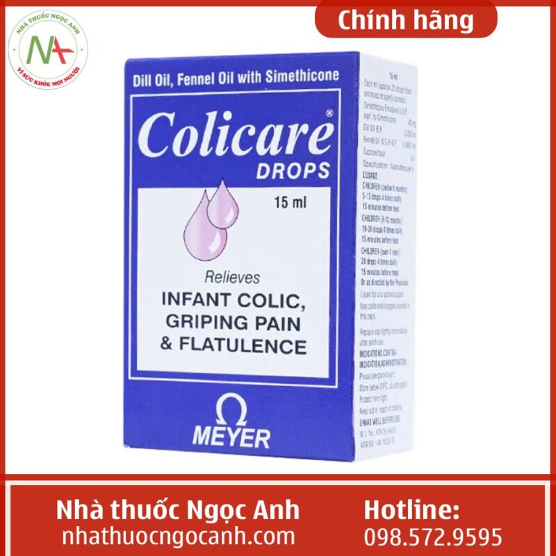 Thuốc Colicare Drops uống trước hay sau ăn, giá bao nhiêu, mua ở đâu?