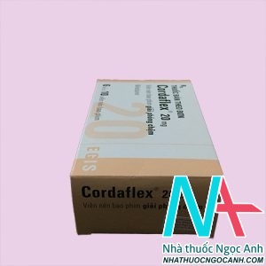 Thuốc Cordaflex 20 mg: Công dụng, liều dùng, lưu ý tác dụng phụ, giá bán
