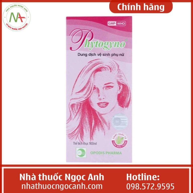 Dung dịch vệ sinh phụ nữ Phytogyno 100ml giá bao nhiêu, mua ở đâu
