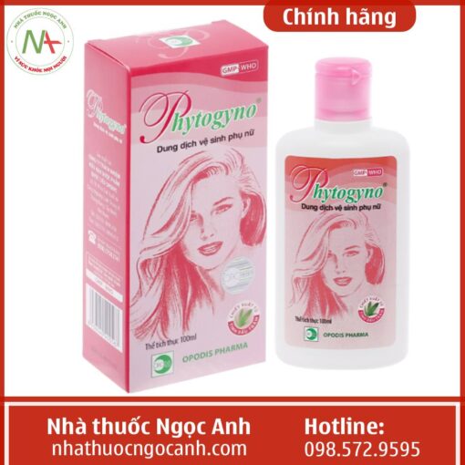 Dung dịch vệ sinh phụ nữ Phytogyno 100ml giá bao nhiêu, mua ở đâu