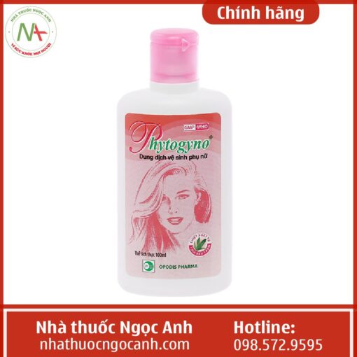 Dung dịch vệ sinh phụ nữ Phytogyno 100ml giá bao nhiêu, mua ở đâu