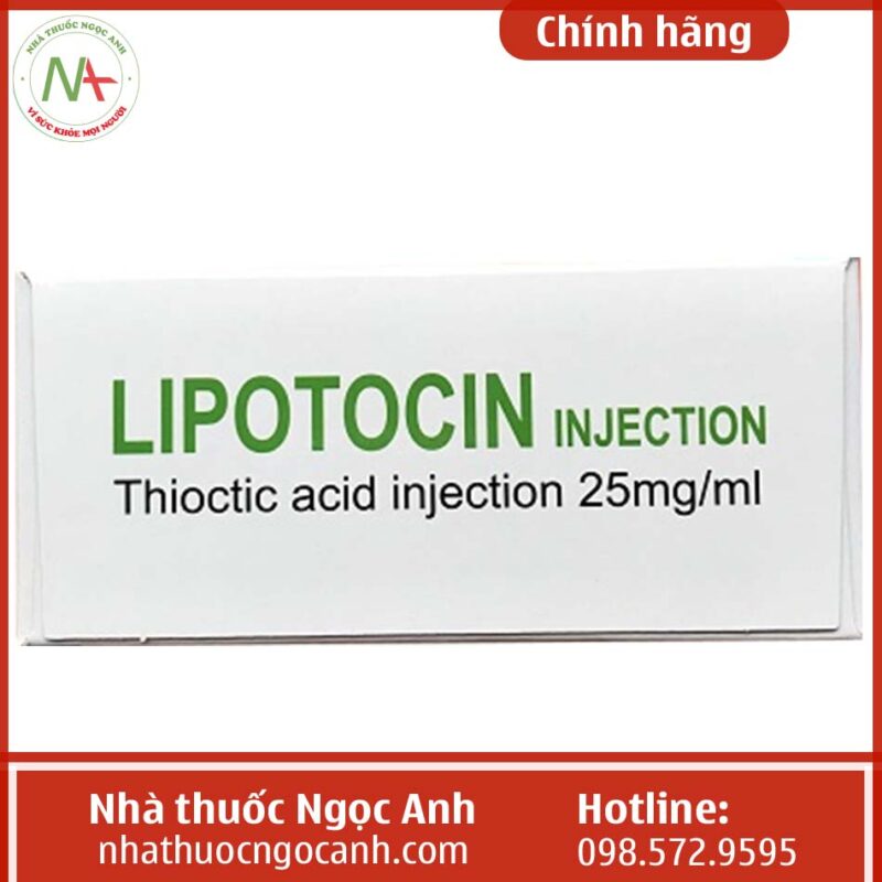 Thuốc Lipotocin Injection Huons là thuốc gì, giá bao nhiêu, mua ở đâu?