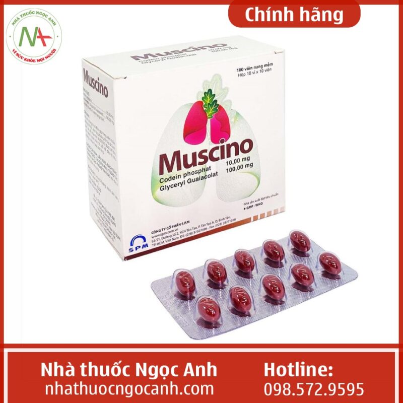 Thuốc Muscino là thuốc gì, có tác dụng gì, giá bao nhiêu, mua ở đâu