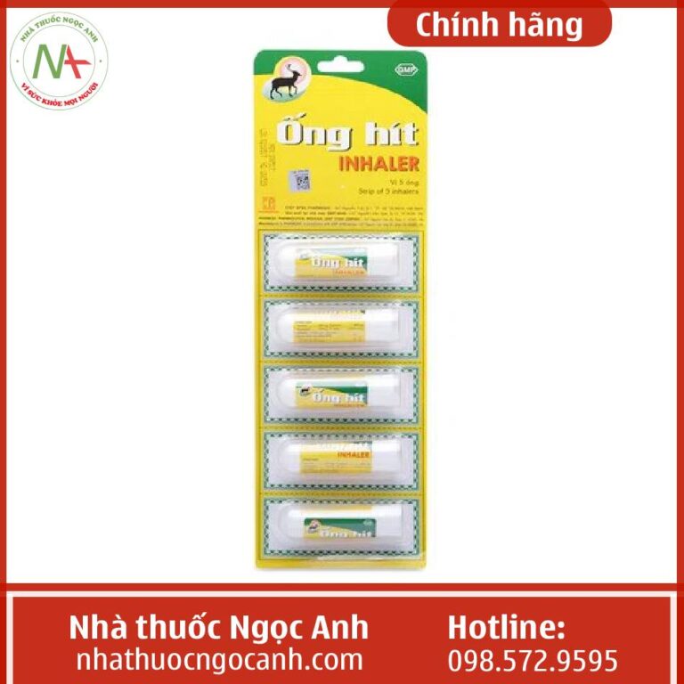 Ống Hít Inhaler Pharmedic là thuốc gì, mua ở đâu, giá bao nhiêu?